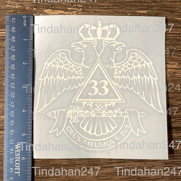 Other | Freemason Scottish Rite 33rd Degree Decal Stickers | Poshmark